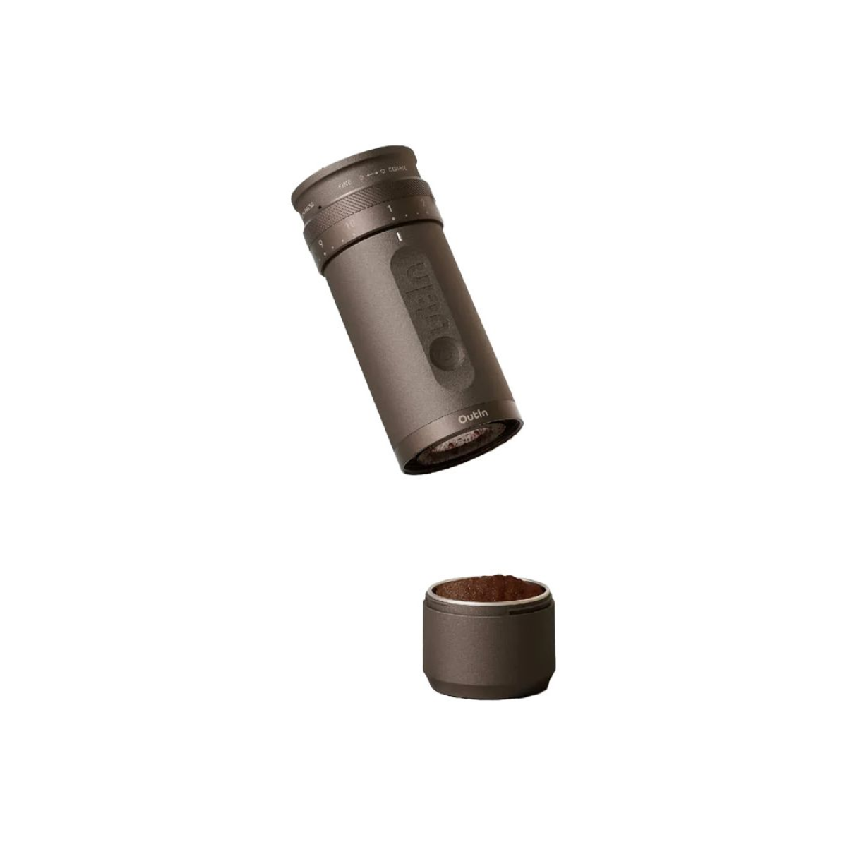Outin Fino electric coffee grinder (brown) - OTCG-01-TB - Emegastore