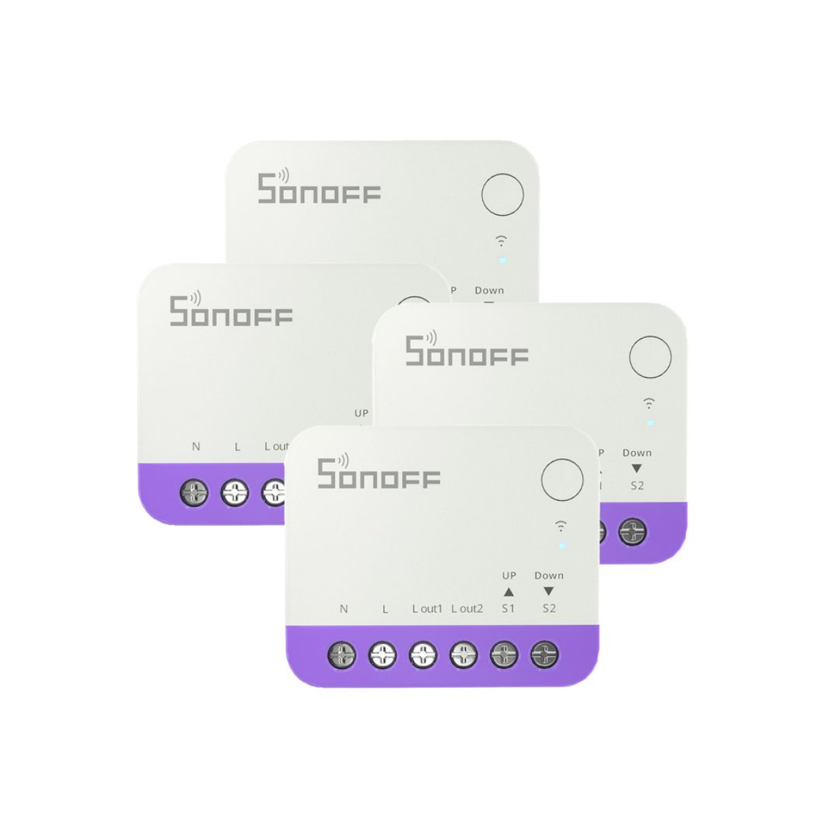 Sonoff MINI-RBS WiFi Smart Mini Roller Shutter Switch (4 pcs - MINI-RBS ...